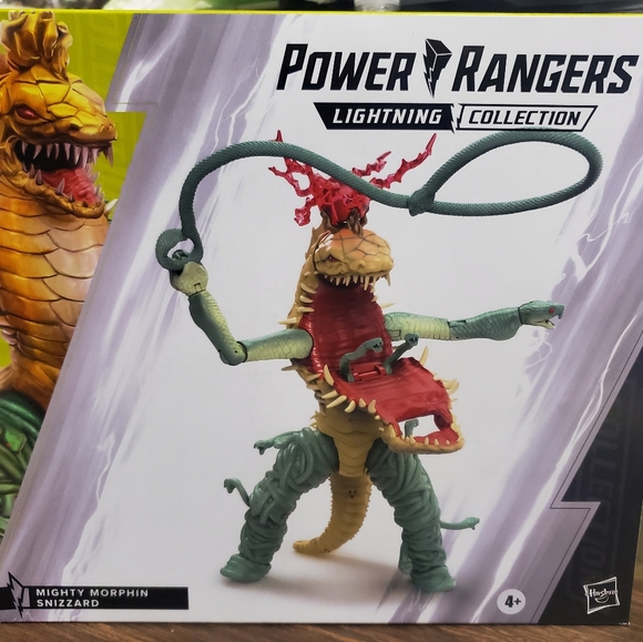 Hasbro | Toys | Power Rangers Mighty Morphin Snizzard Lightning ...